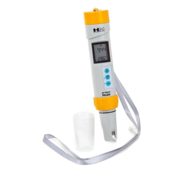 pH metro profesional liquidos modelo pH 200 Hm Digital USA